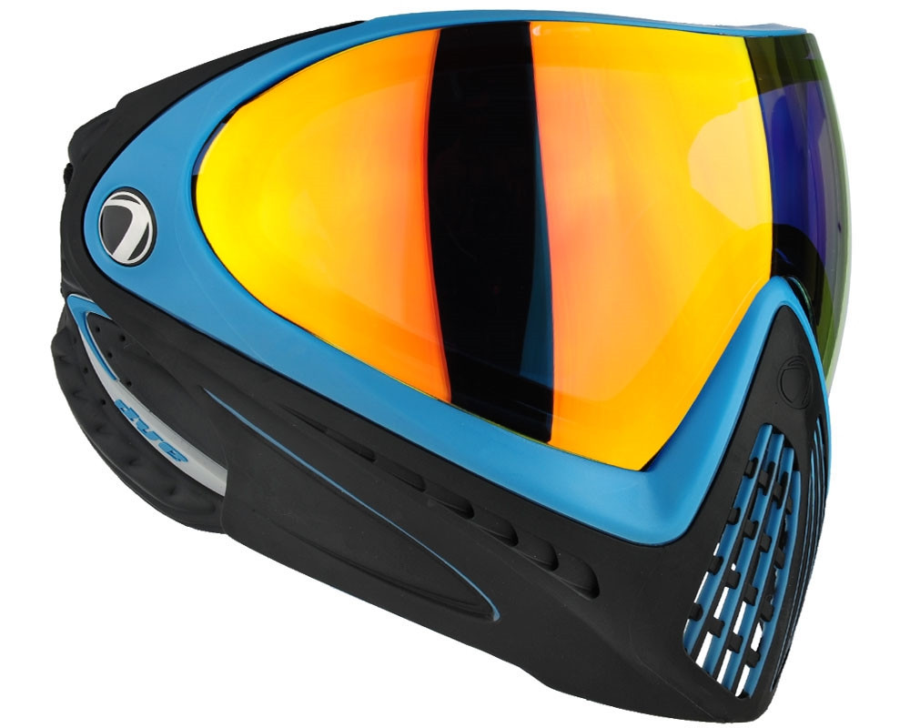 Dye I4 Invision Pro Mask - Powder Blue - Dyetanium Bronze Fire Lens