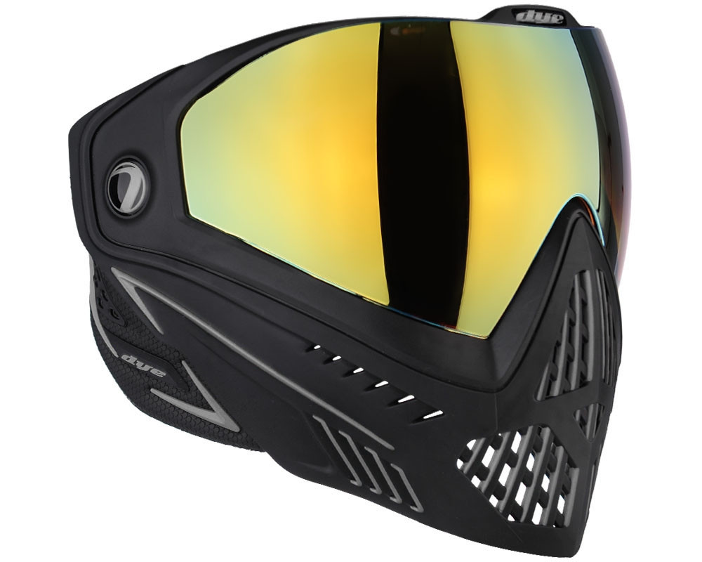 Dye i5 2.0 Mask - Onyx - Dyetanium Faded Bronze Sunrise Lens