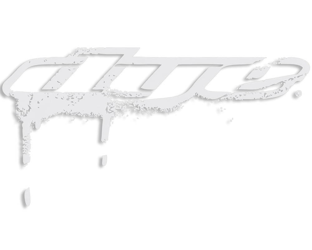 Dye Paintball Sticker Drip 3" - White - ActionVillage
