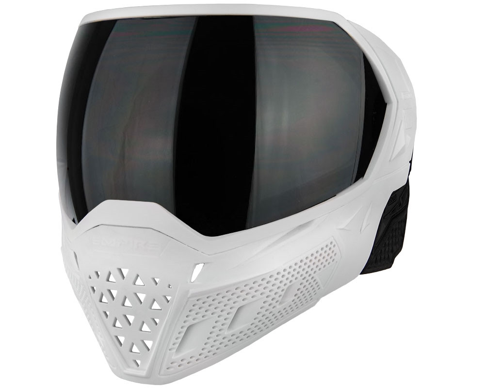 Empire EVS Mask - White/White with Ninja & Clear Lenses