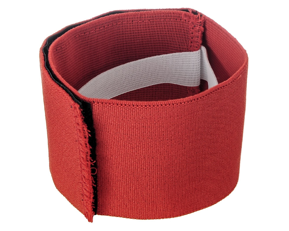 Extreme Rage 3" Velcro Arm Band - Red - ActionVillage