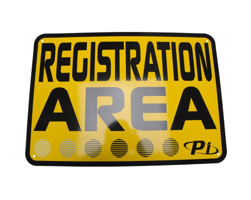 Field Signs 20" x 14" - Registration Station - ActionVillage