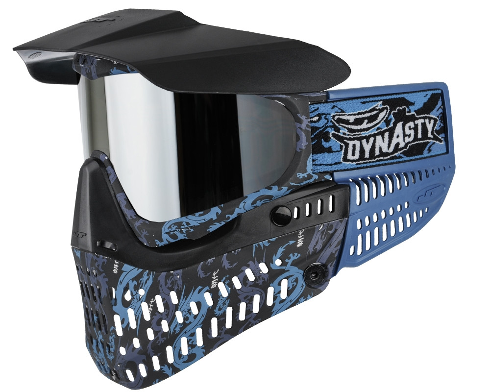 JT ProFlex Thermal Mask - Dynasty Black w/ Prizm Chrome Lens