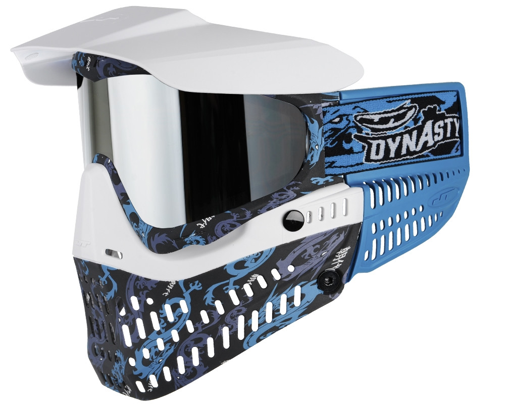 JT ProFlex Thermal Mask - Dynasty White w/ Prizm Chrome Lens
