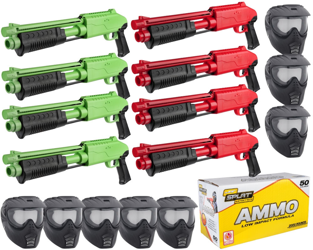 JT Splatmaster Z200 Shotgun Neighborhood Package - Green/Red
