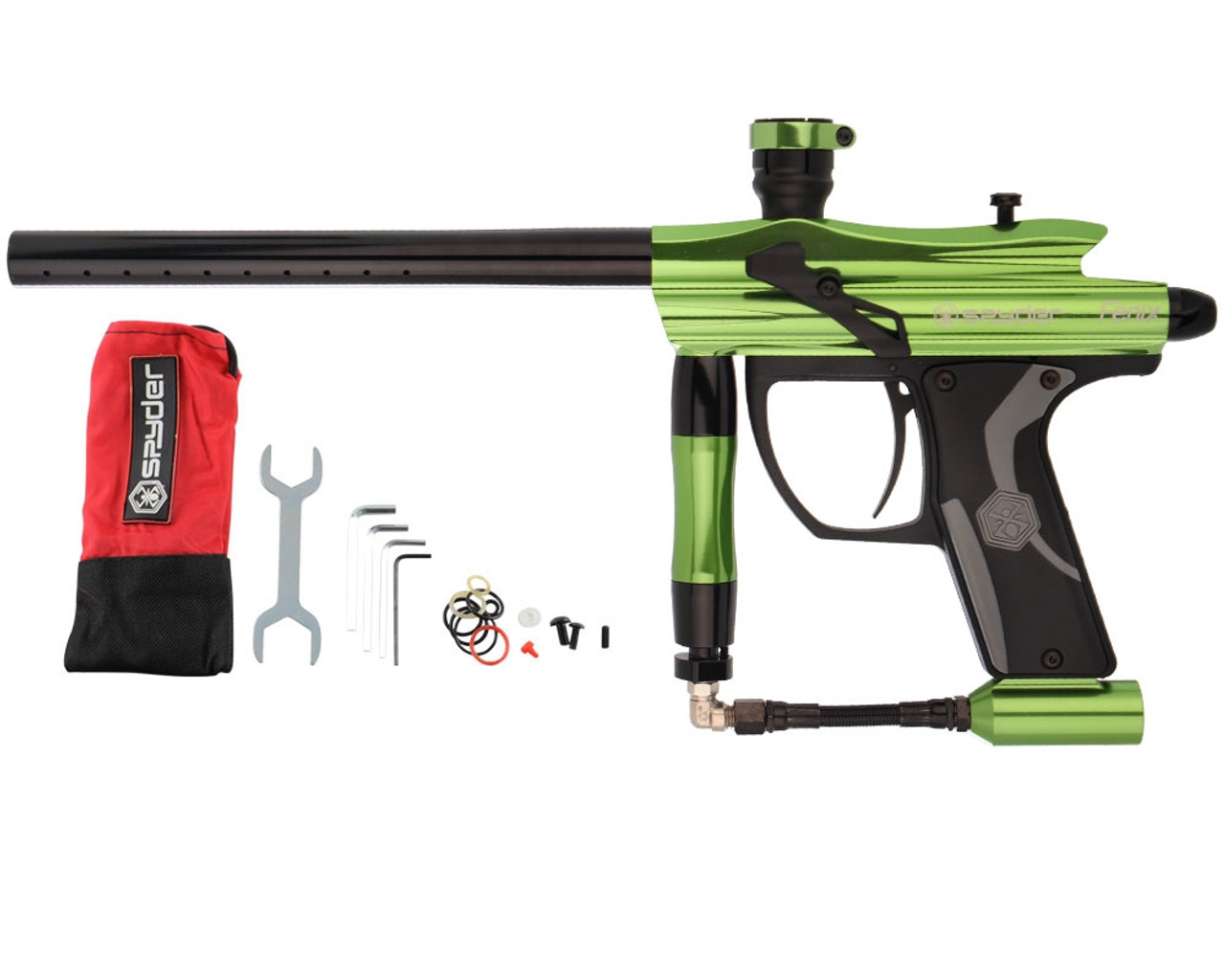 Kingman Spyder Fenix Paintball Marker - Gloss Lime