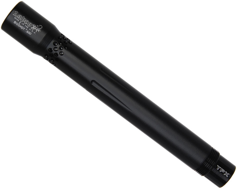 Lapco Big Shot Barrel - Tippmann TiPX Big Shot - 8" - .690 - Dust Black