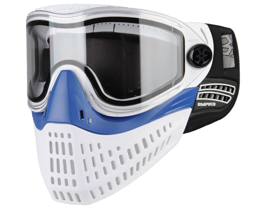 Empire E-Flex Goggles - White/Blue/White