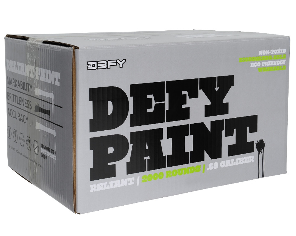 D3FY Sports .68 Caliber Paintballs - Reliant - Pink Fill - 1,000 Round