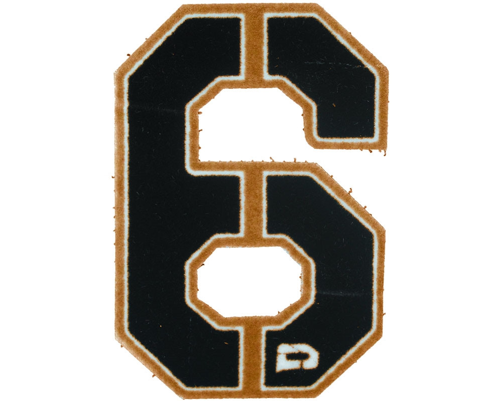 Push Division Velcro Patch - Number 6 - Tan