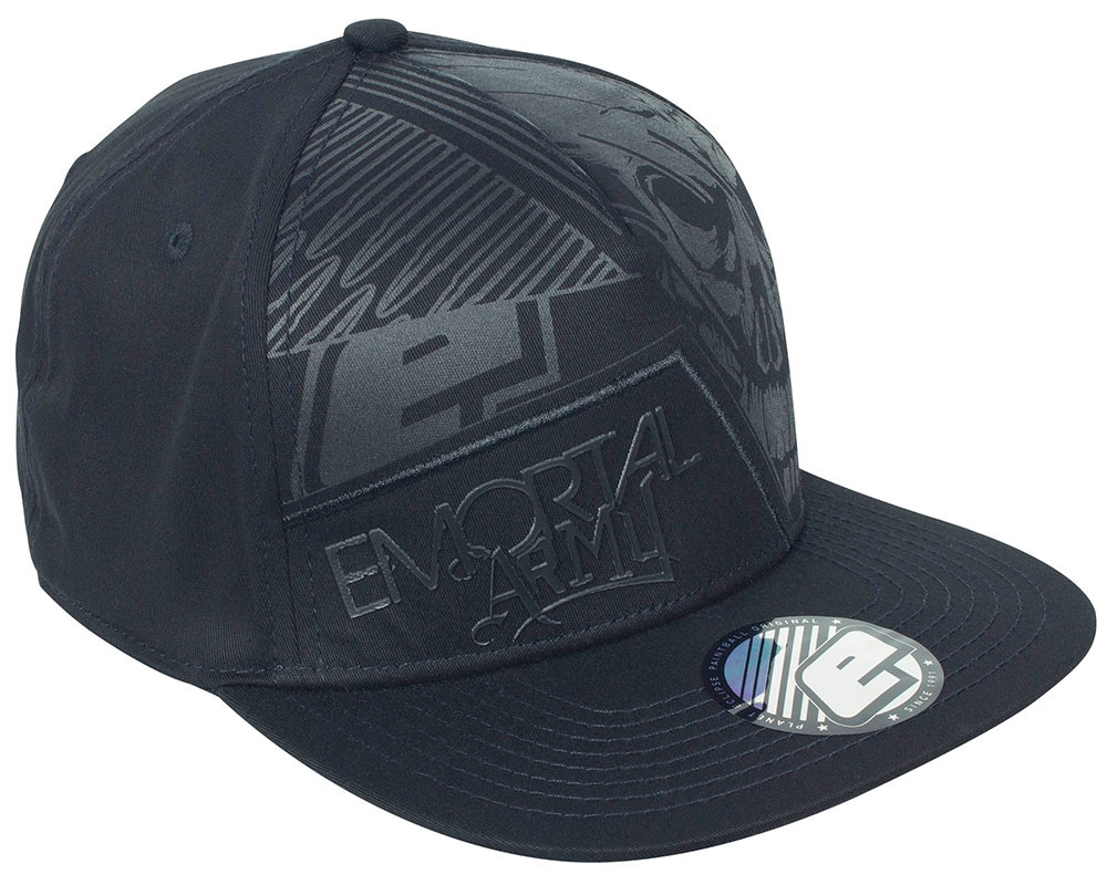Planet Eclipse Fitted Hat - Emortal - Black