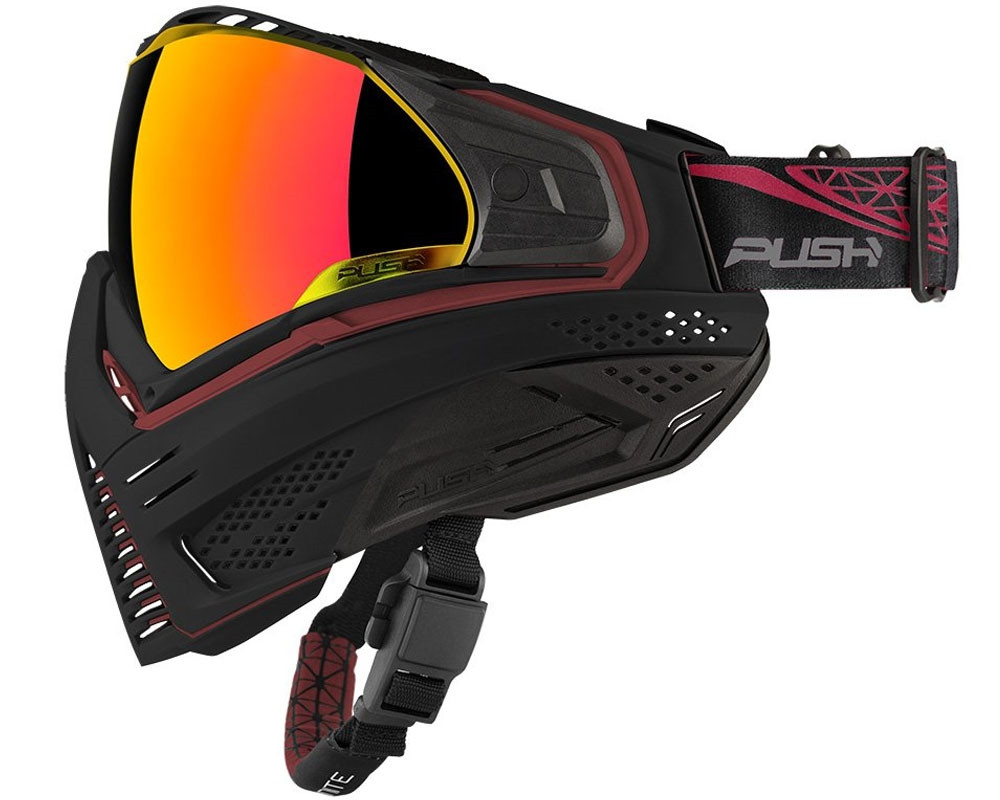 Push Unite Goggles w/ Revo Lens - Black/Red - ActionVillage