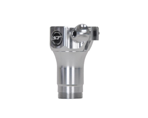 Shocktech Ion High Rise Clamping Feed Neck - Silver - ActionVillage