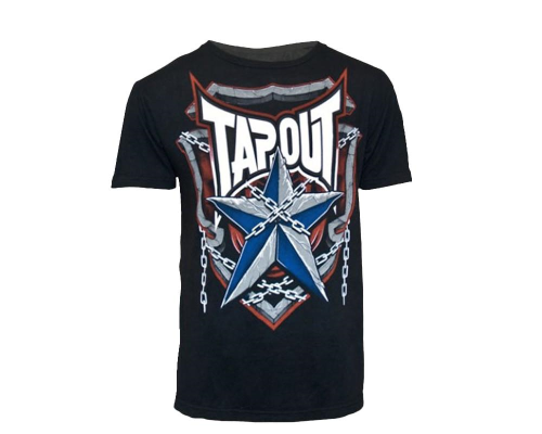 Tapout T-Shirt Pat Barry Shield of Honor - Black - ActionVillage