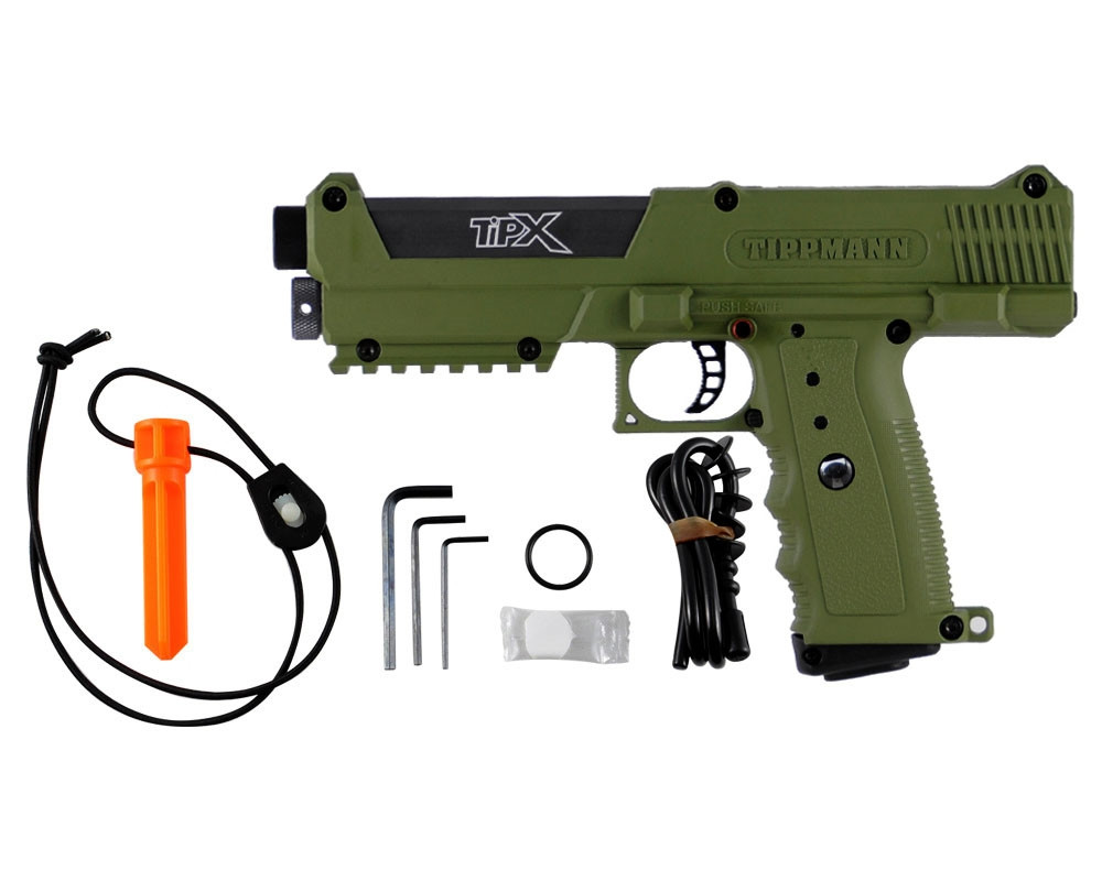 Tippmann TiPX Trufeed Marker Pistol - Olive Green