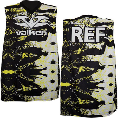 2011 Valken Paintball Referee Jersey - Tiger Stripe - ActionVillage