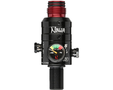 Ninja Ace SLP Tank Regulator - 4500 PSI - Aluminum - Black