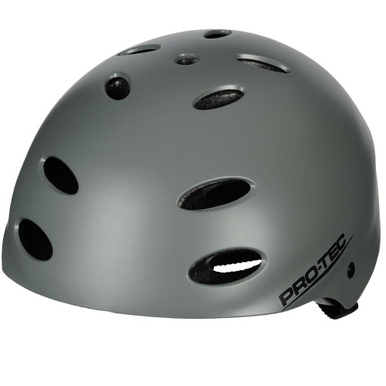 Pro-Tec Ace - Satin Grey - Skateboard Helmet - ActionVillage