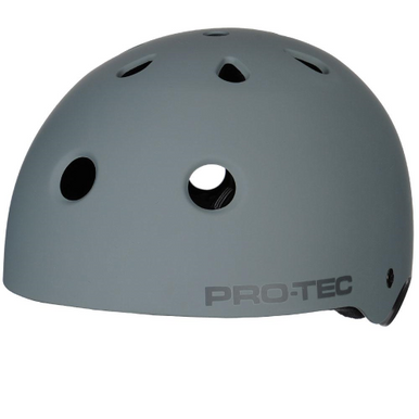 Pro-Tec Classic Rubber - Grey - Skateboard Helmet - ActionVillage