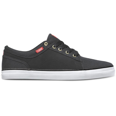 DVS Aversa - Black/Red Canvas 004 - Men's Skateboard Shoes - ActionVillage