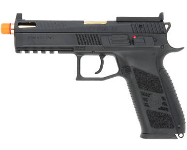 ASG - CZ P-09 Optic Ready Gas Blow Back Airsoft Pistol - Black