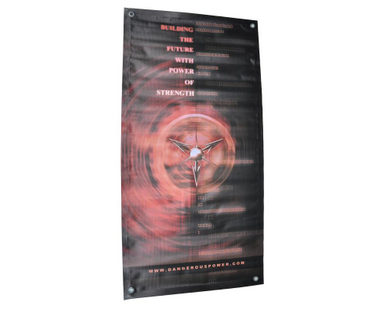 Dangerous Power Strength Banner 18" x 36" - ActionVillage