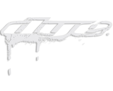 Dye Paintball Sticker Drip 3" - White - ActionVillage