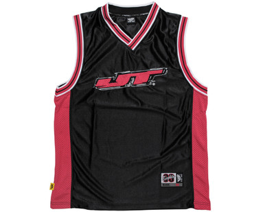 JT Tank Top Basketball Retro - Black/Red