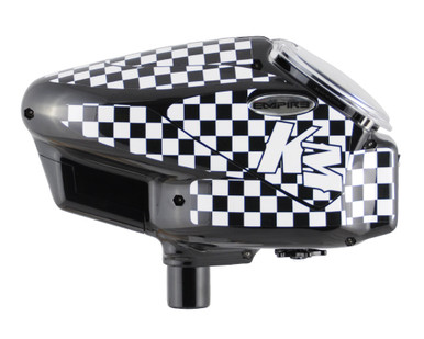 KM Halo Too Loader Wrap - KM Checkers Black