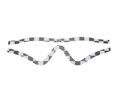KM Paintball Mask Wraps - Profit Lens - White Checkers - ActionVillage