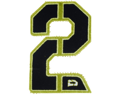 Push Division Velcro Patch - Number 2 - Lime