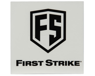 First Strike Sticker - 6" Decal - Black