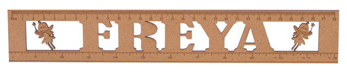 Wooden Fairy Ruler