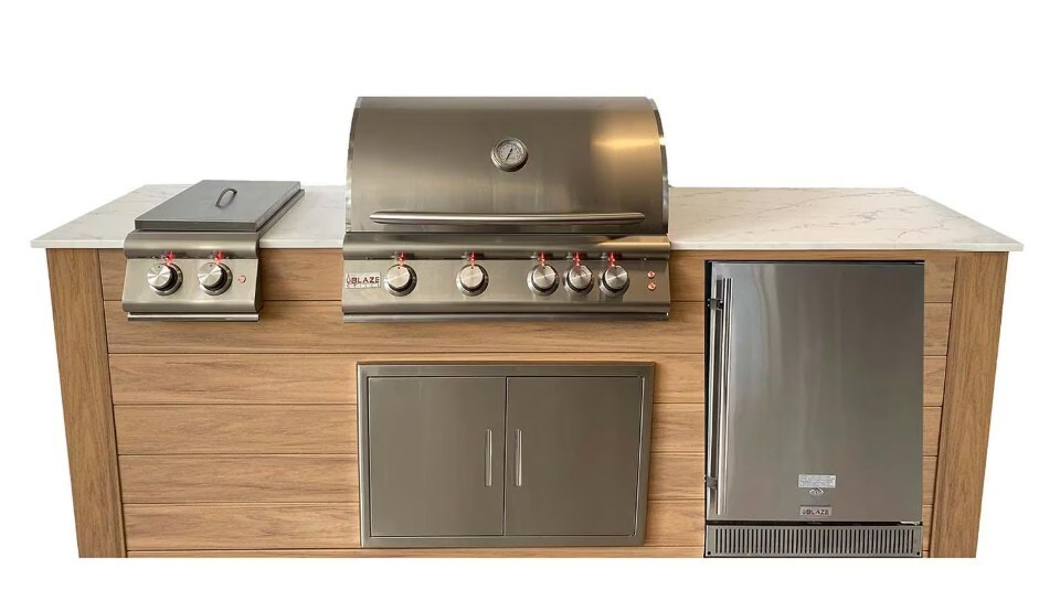 BBQ Tubes Outdoor kitchen frame kits