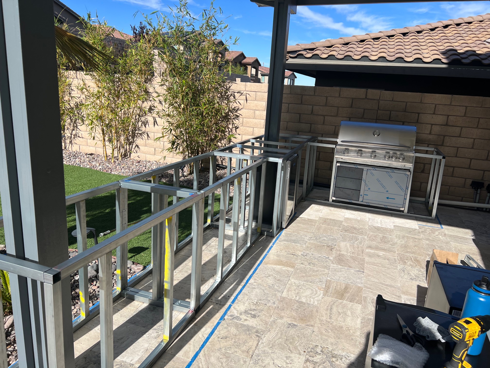 BBQ Tubes Make The Strongest BBQ Frames On Earth! - DIY Outdoor Kitchen