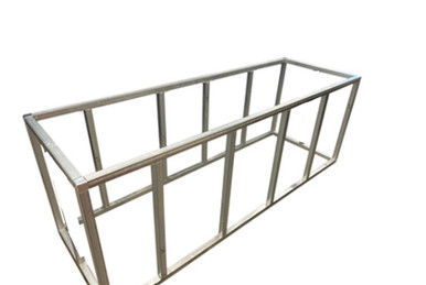 DIY Outdoor Kitchen 4ft-8ft Telescoping Module