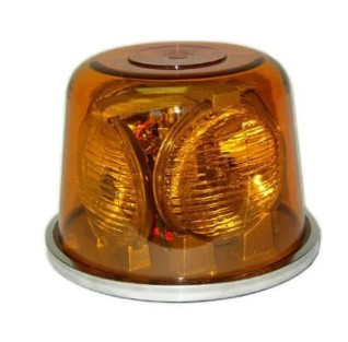 MR312M Tri Lite MR3 DC Rotating Beacon Light w/Magnetic Base, Straight ...