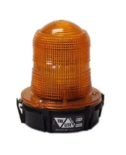 MR312M Tri Lite MR3 DC Rotating Beacon Light w/Magnetic Base, Straight ...