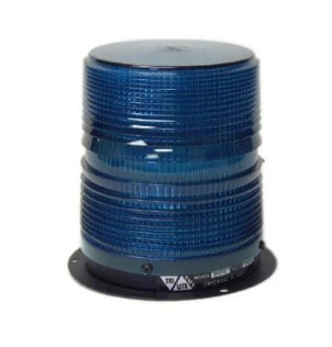 MR312M Tri Lite MR3 DC Rotating Beacon Light w/Magnetic Base, Straight ...