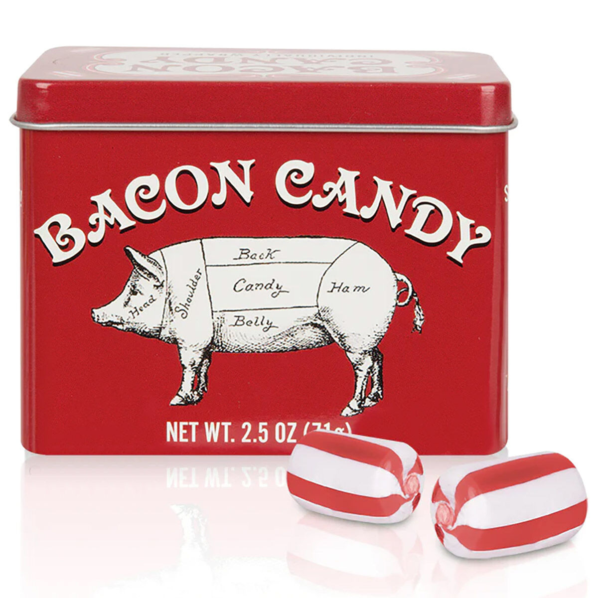 Archie McPhee Bacon Candy - Kittery Trading Post