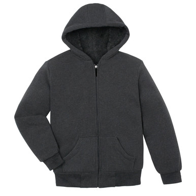 Maxxsel Apparel Youth Sherpa-Lined Hooded Sweatshirt - Kittery Trading Post