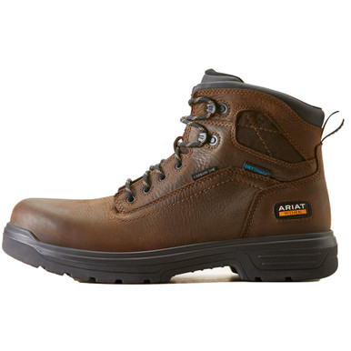 Ariat Men's Turbo 6" Waterproof Carbon Toe Work Boot - Kittery Trading Post