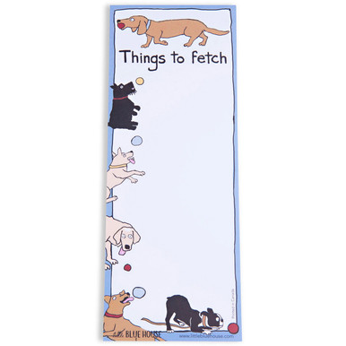 Hatley Little Blue House Things To Fetch Magnetic List Notepad ...