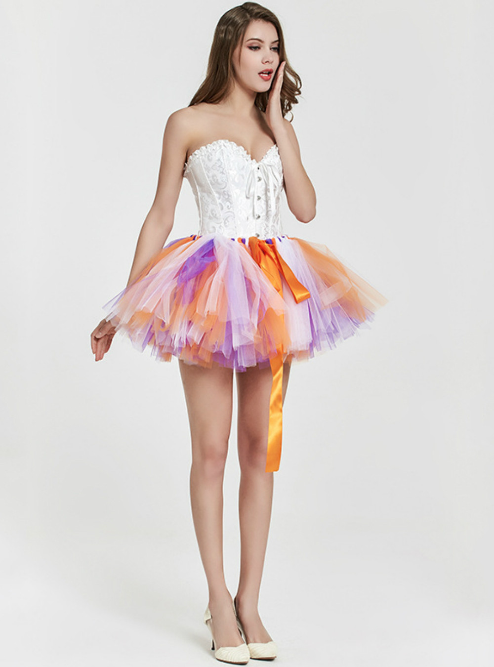 Hand-woven Mini Tulle Tutu Skirt