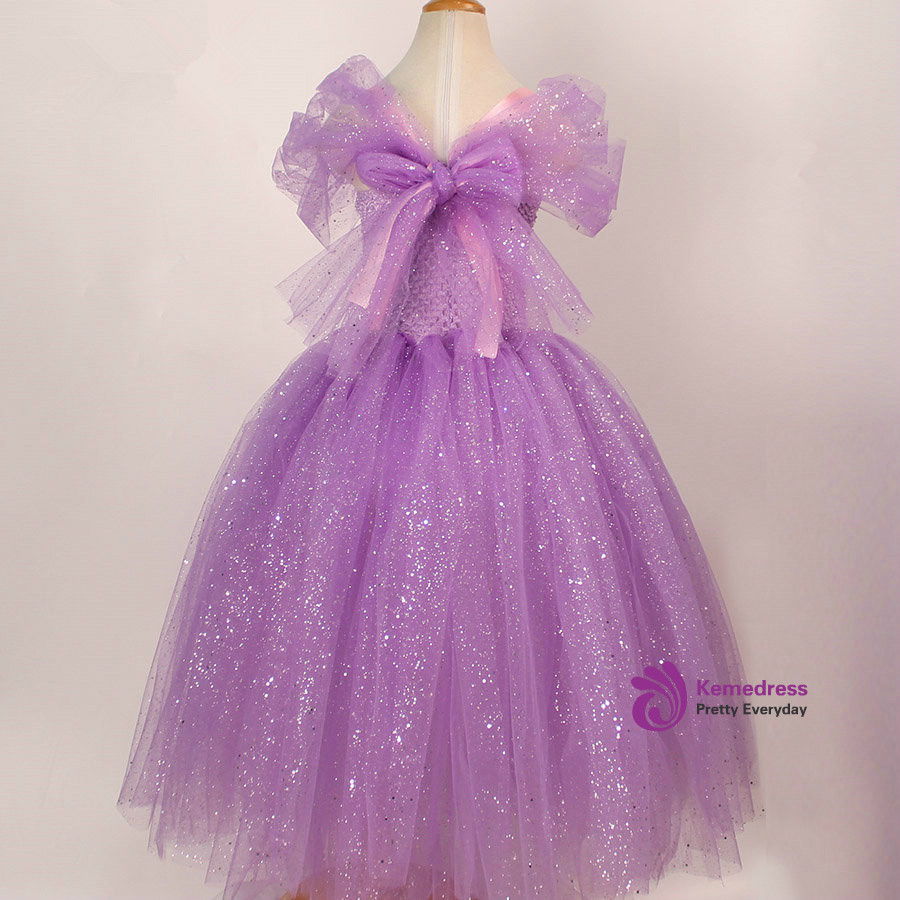 Children Masquerade Ball Gowns For Kids Halloween Birthday Party
