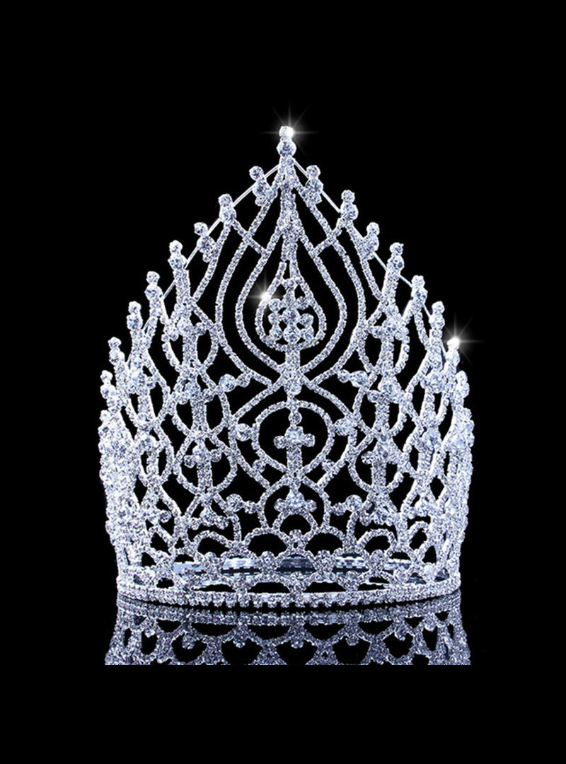 Super Large Crown Birthday Rhinestone Crown Luxury Beauty Jewelry