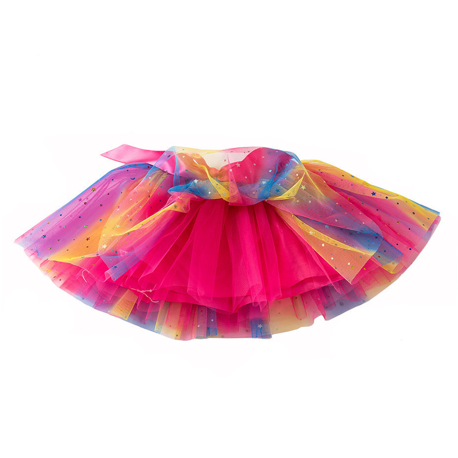 Colorful Sequins Tulle Tutu Skirts