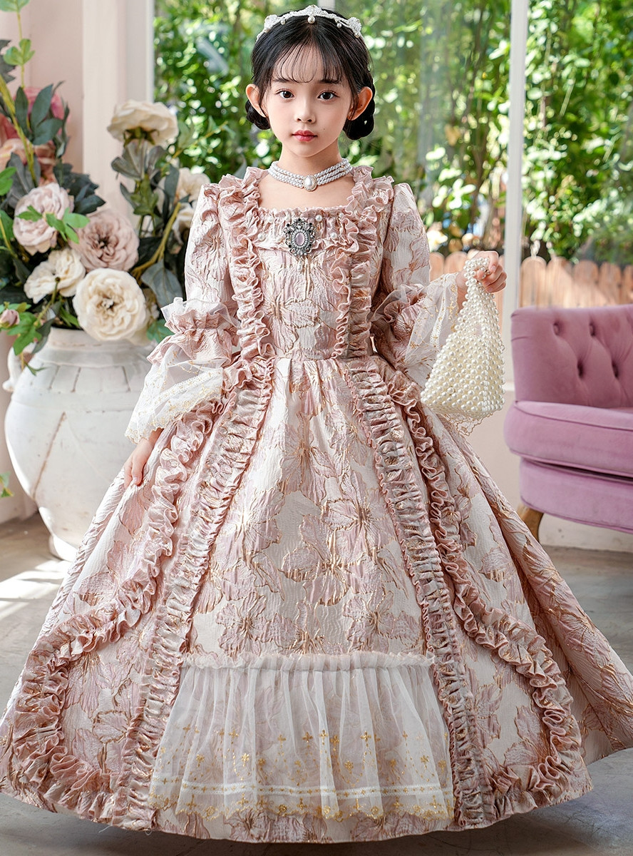 Vintage Girls Dress,Girl Vintage Gown