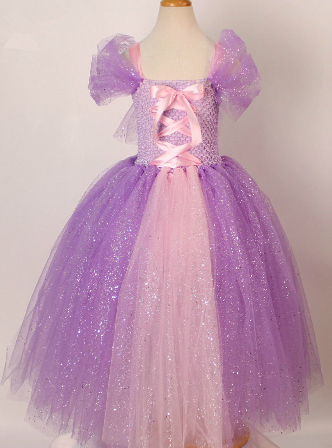 Children Masquerade Ball Gowns For Kids Halloween Birthday Party