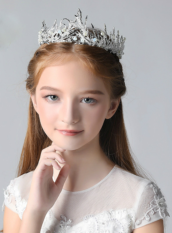 Children's Crown Tiara Princess Handmade Accessories Rhinestones